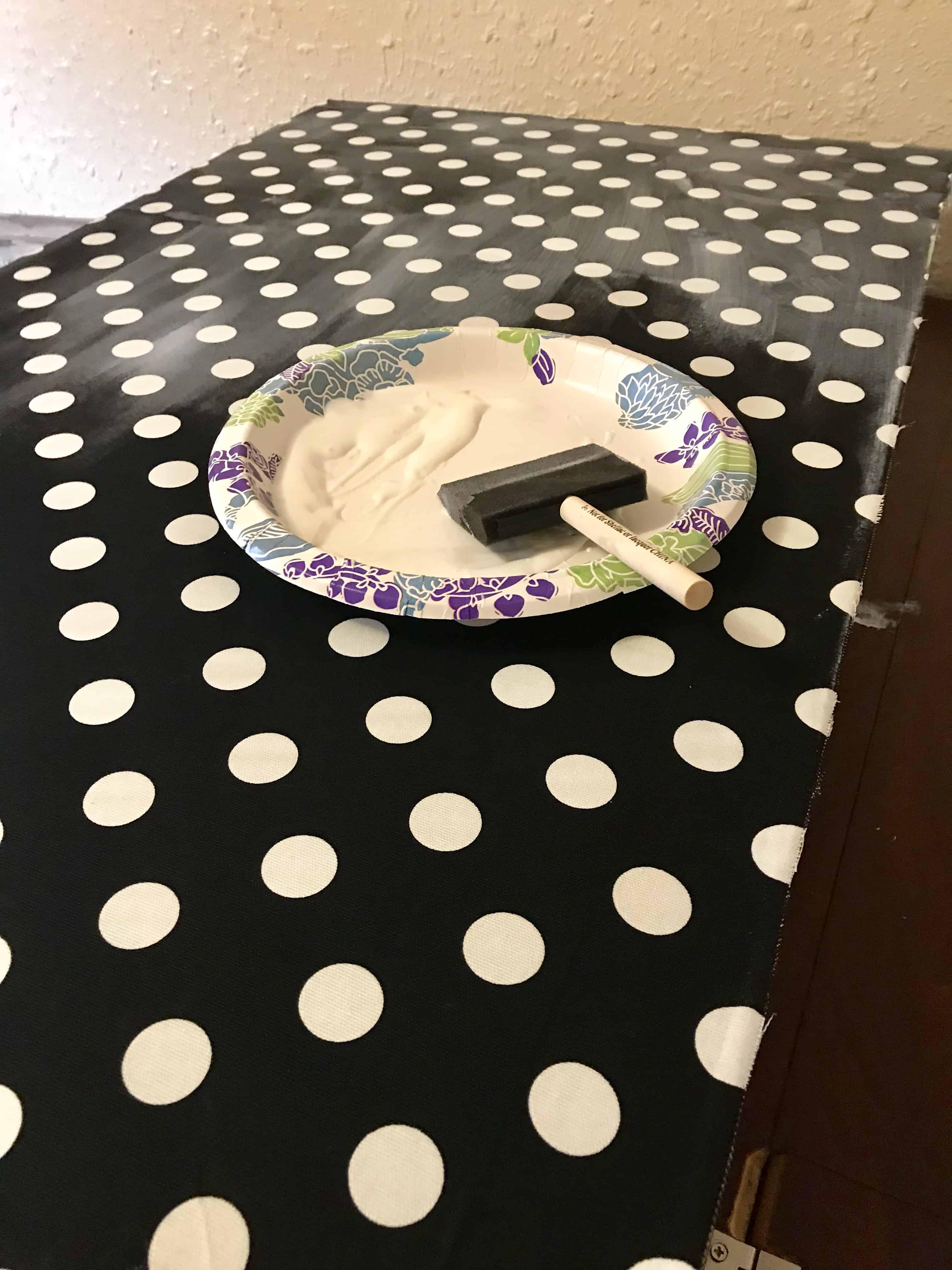 Train Table Makeover with Alphabet Magnets