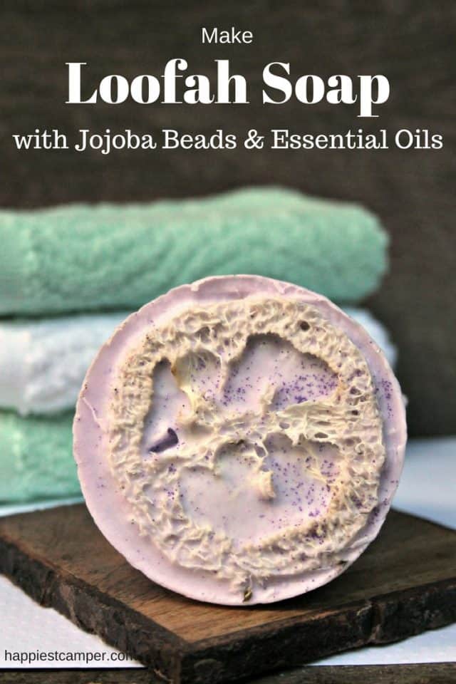 Loofah Soap with Jojoba Beads & Essential Oils