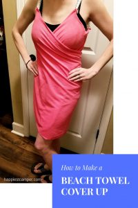 Easy Beach Towel Cover Up