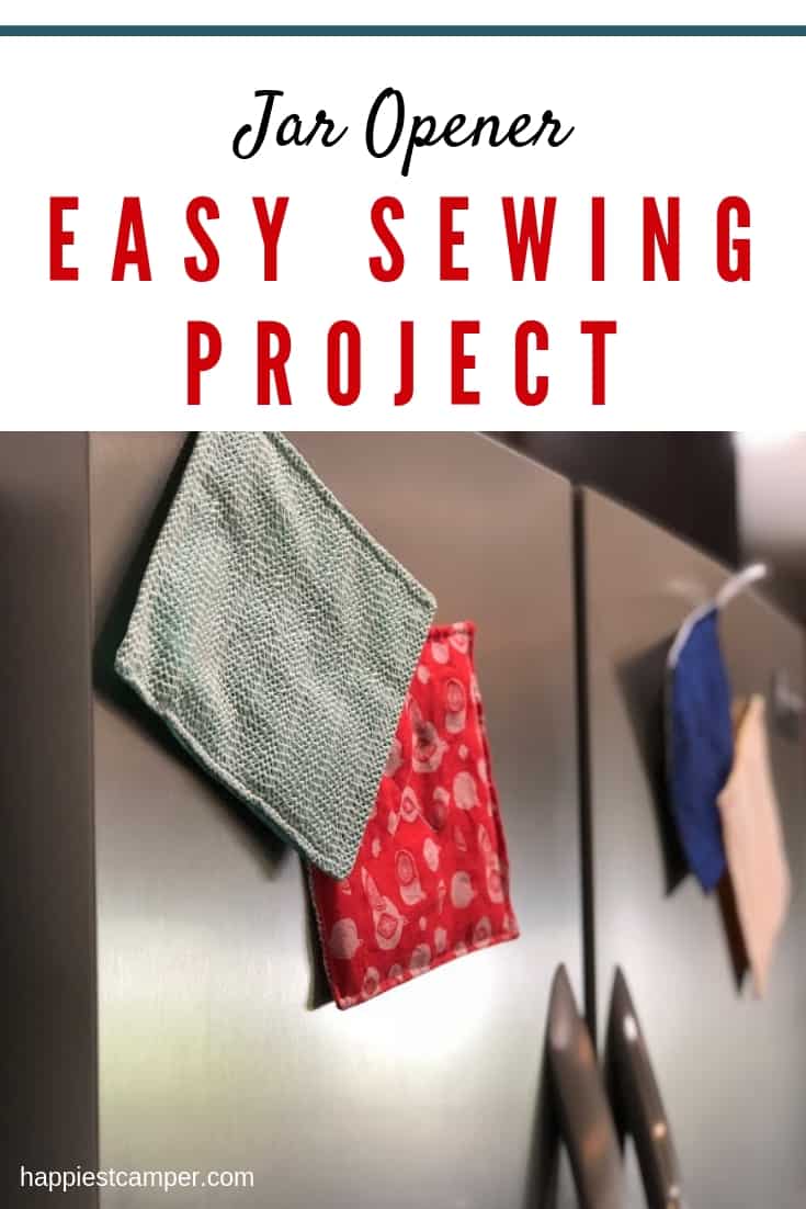 Jar Opener Easy Sewing Project - Happiest Camper