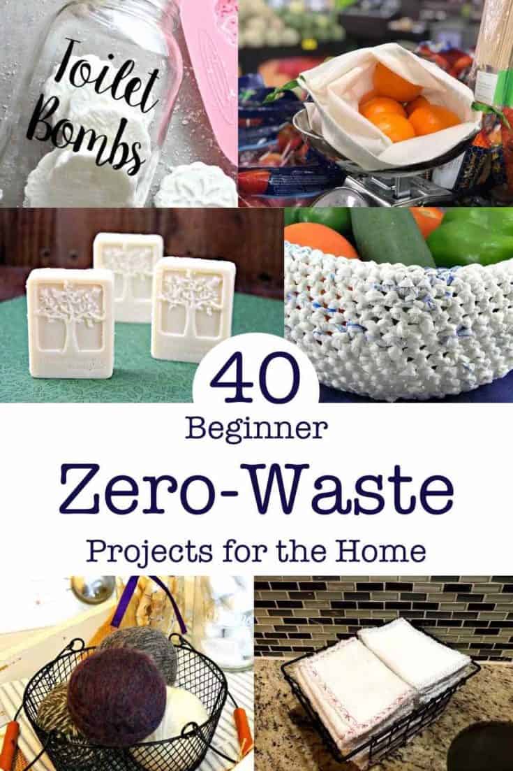 40+ Easy Zero Waste Projects for the Home