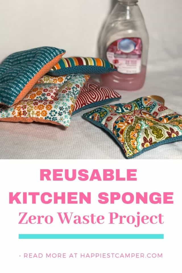 DIY Zero Waste Kitchen Sponge