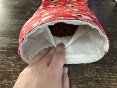 How to Sew a Christmas Stocking With Free Pattern