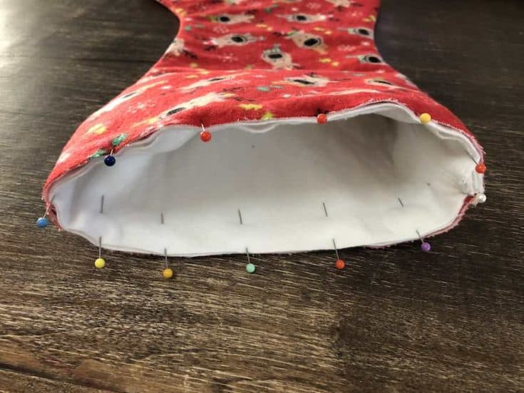How to Sew a Christmas Stocking With Free Pattern