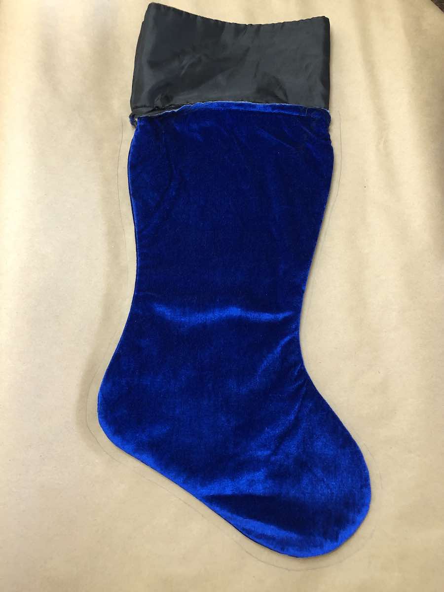 How to Sew a Christmas Stocking With Free Pattern