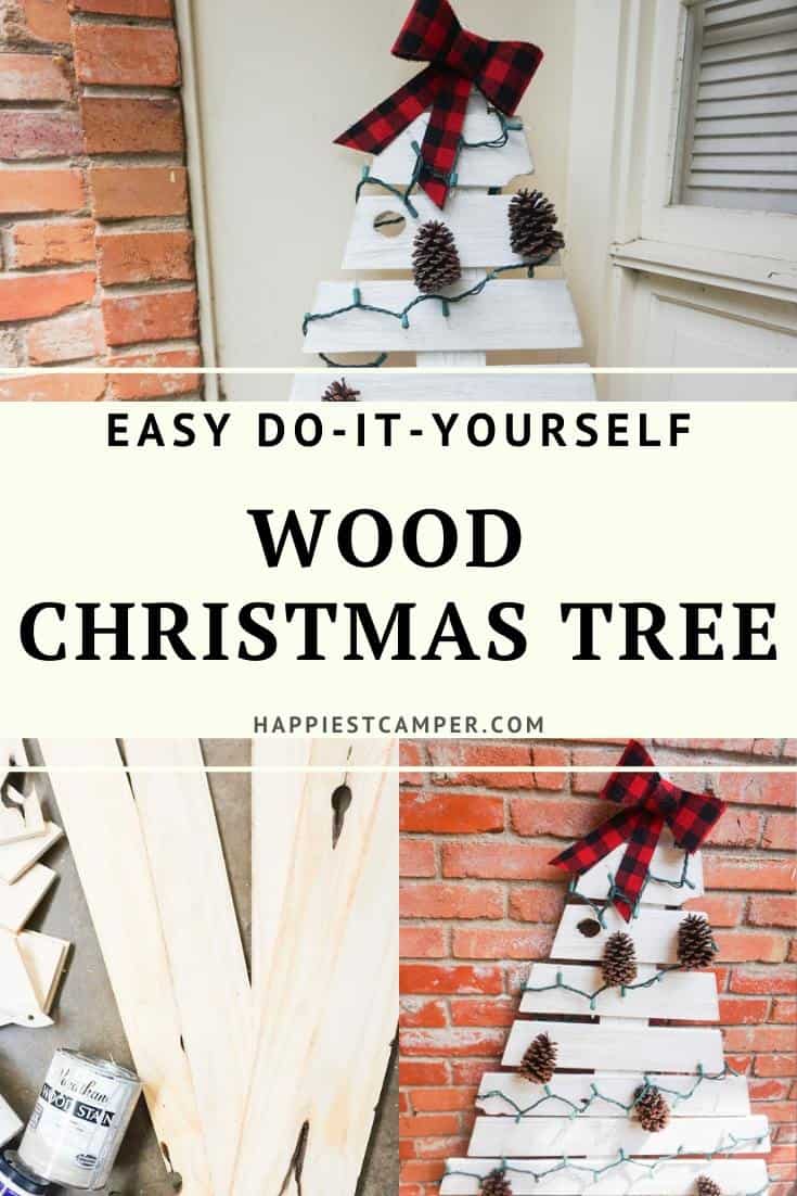 DIY Wooden Christmas Tree