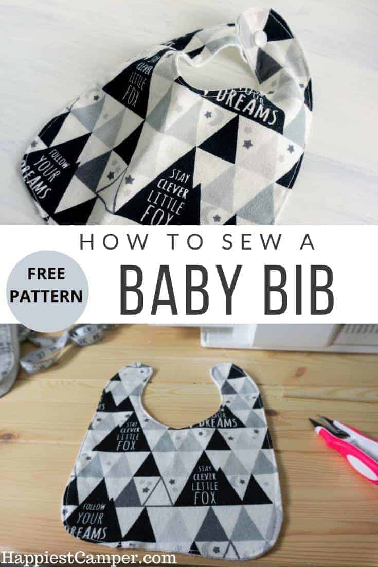 How to Make Baby Bibs with Free Pattern