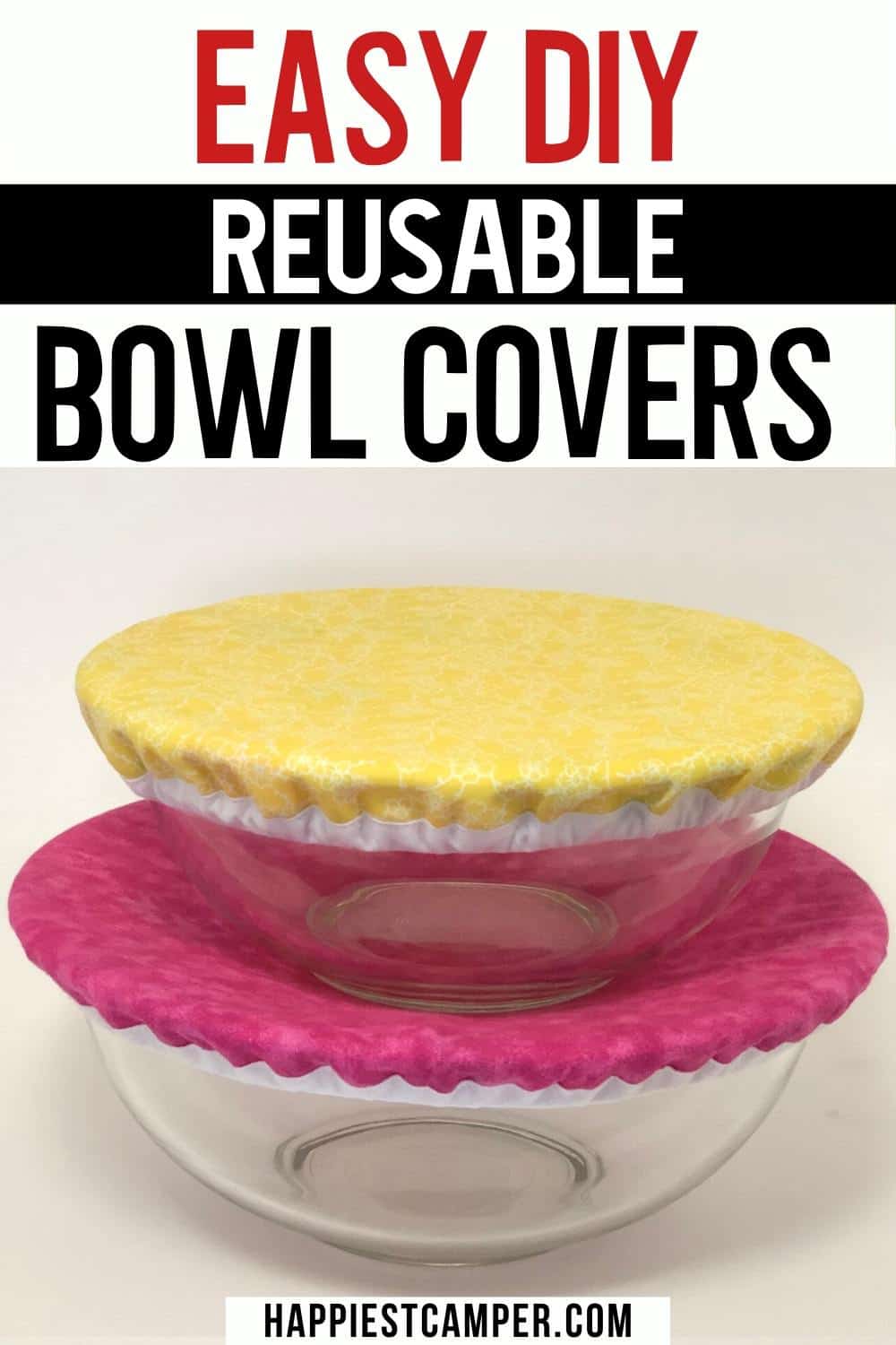 DIY Reusable Bowl Covers