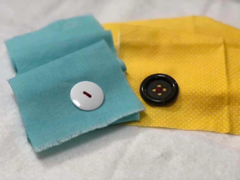 How to Sew a Four-hole Button by Hand