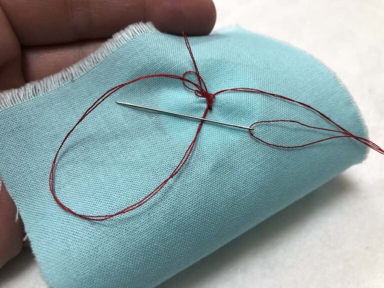 How to Sew a Two-hole Button By Hand