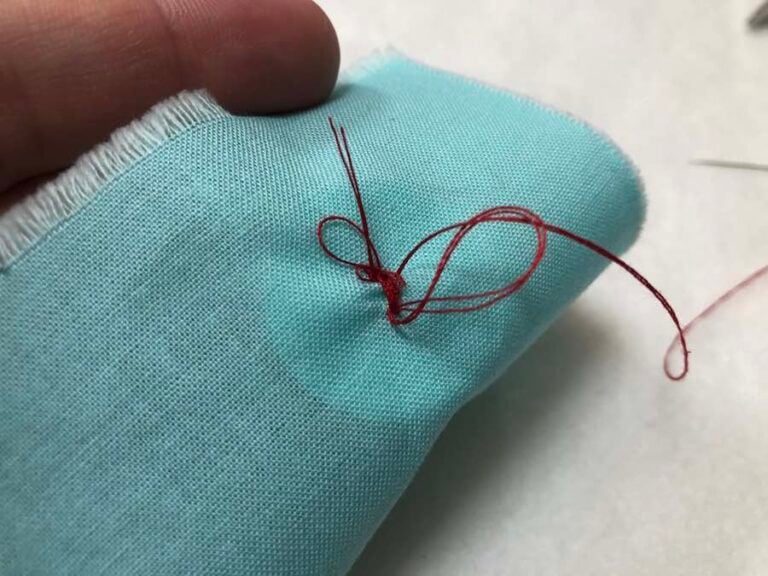 How to Sew a Two-hole Button By Hand