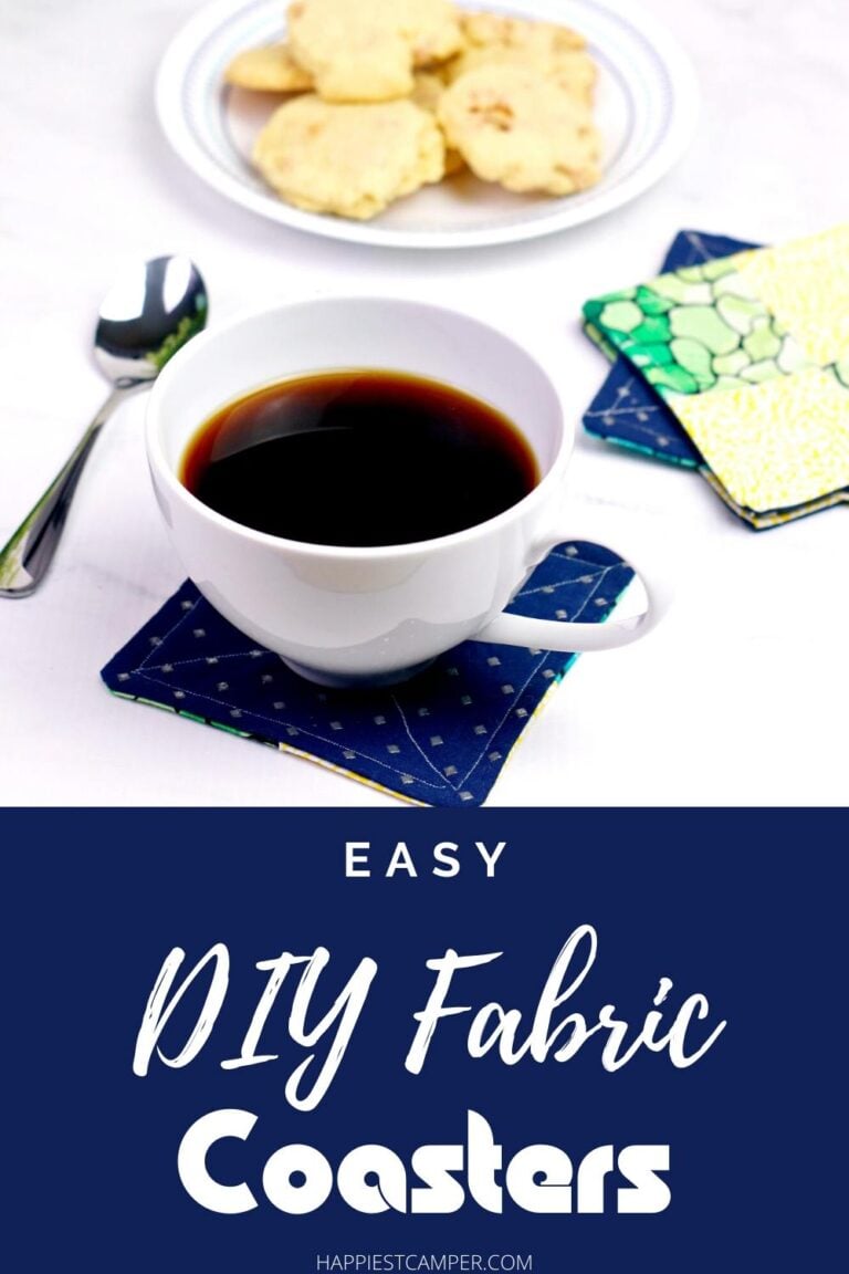 Easy DIY Fabric Coasters