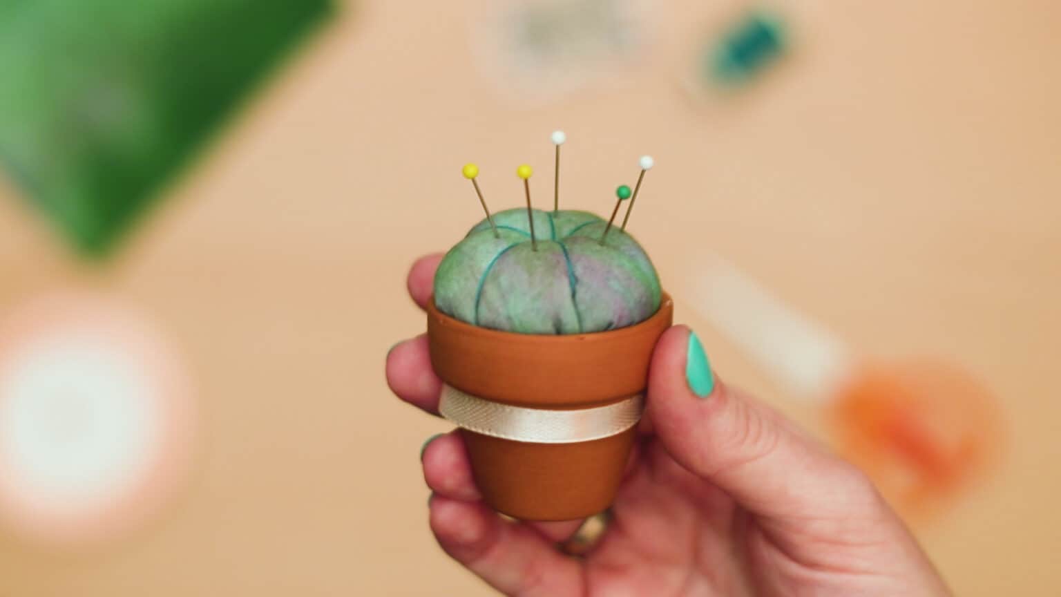 How To Make A Cactus Pin Cushion