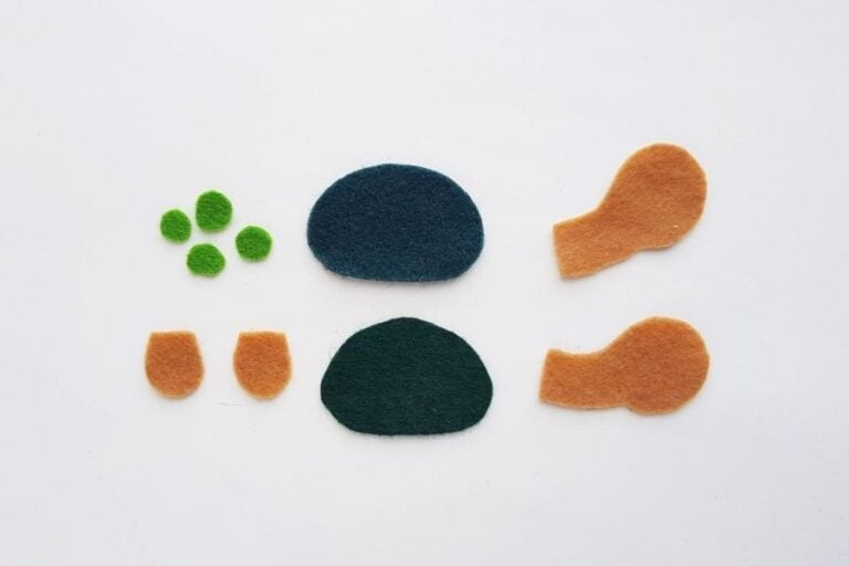 Easy Felt Turtle Baby Toy With Free Pattern