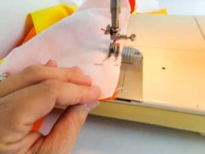 Easy Sew Halloween Candy Corn Tote