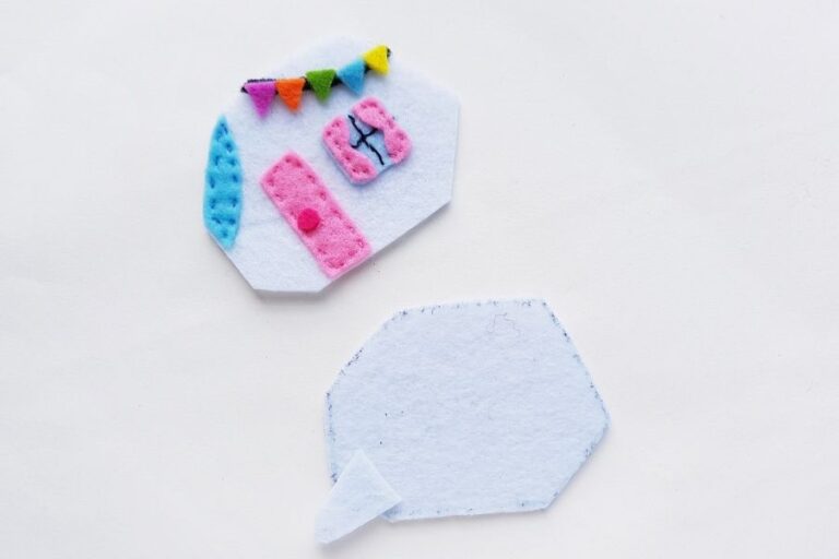 Easy Sew Felt Camper with Free Pattern