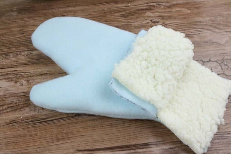 How to Make Warm Mittens with Free Mitten Sewing Pattern