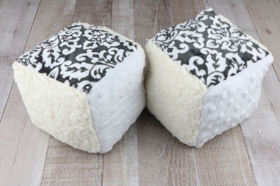 Easy Sew Baby Blocks From Fabric