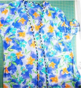Easy DIY Kimono Cardigan With Free Pattern
