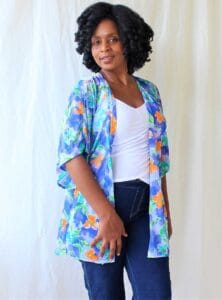 Easy DIY Kimono Cardigan With Free Pattern