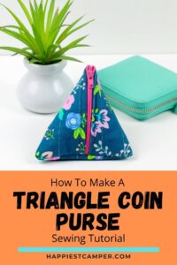 How to Make a Triangle Coin Purse Sewing Tutorial