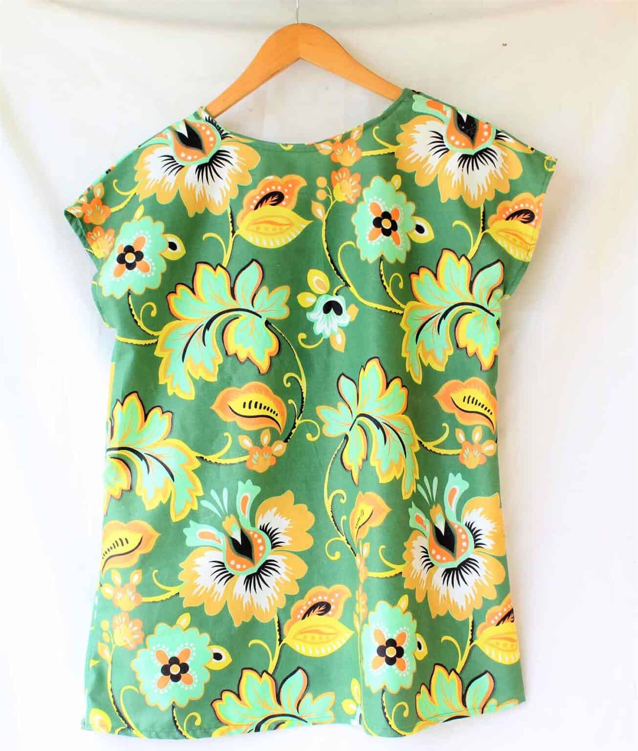 How To Make A Tunic Top With Free Tunic Top Sewing Pattern