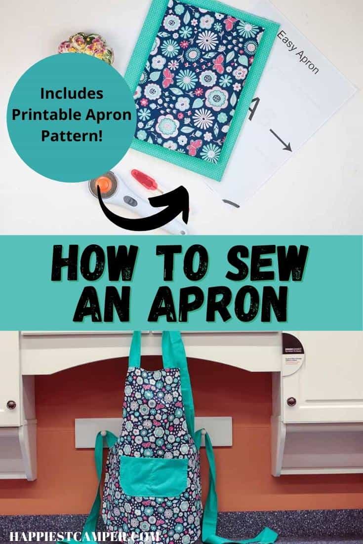 How To Sew An Apron With Free Printable Apron Pattern