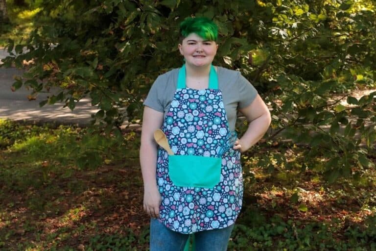 How To Sew An Apron With Free Printable Apron Pattern