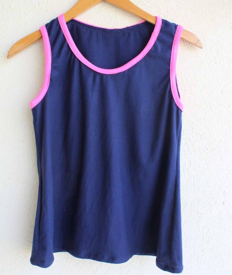 How To Sew A Classic Tank Top With Free Pattern