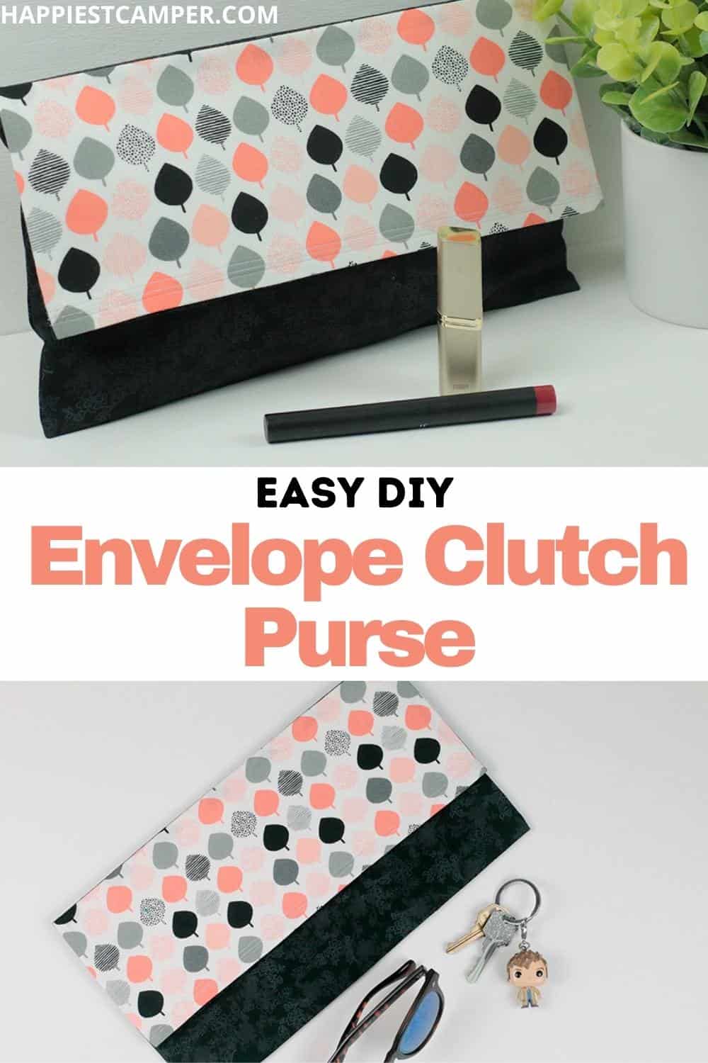 How To Make An Envelope Clutch Purse