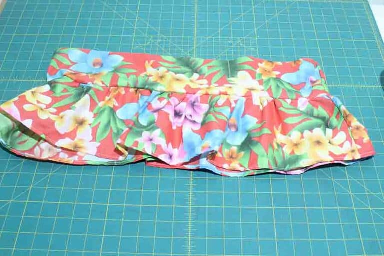 How To Make A Ruffle Skirt - Free Printable Pattern