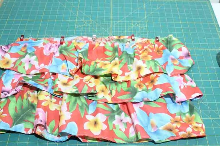 How To Make A Ruffle Skirt - Free Printable Pattern