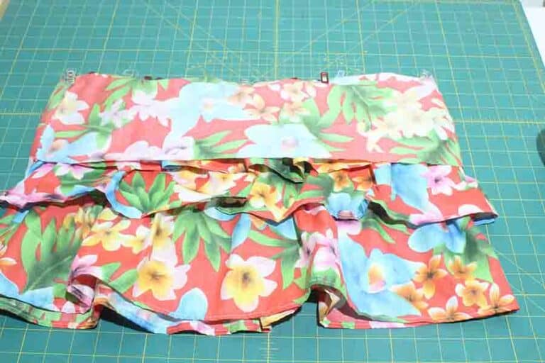 How To Make A Ruffle Skirt - Free Printable Pattern