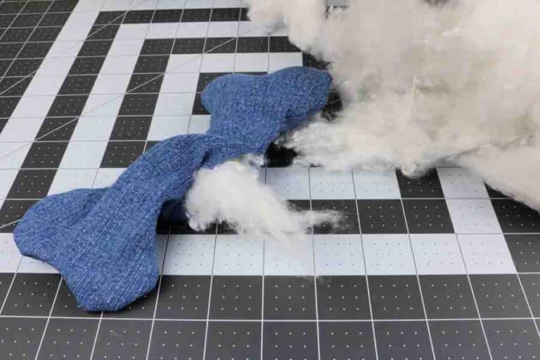 Easy DIY Dog Chew Toy - Sew a Jean Dog Bone with Pattern