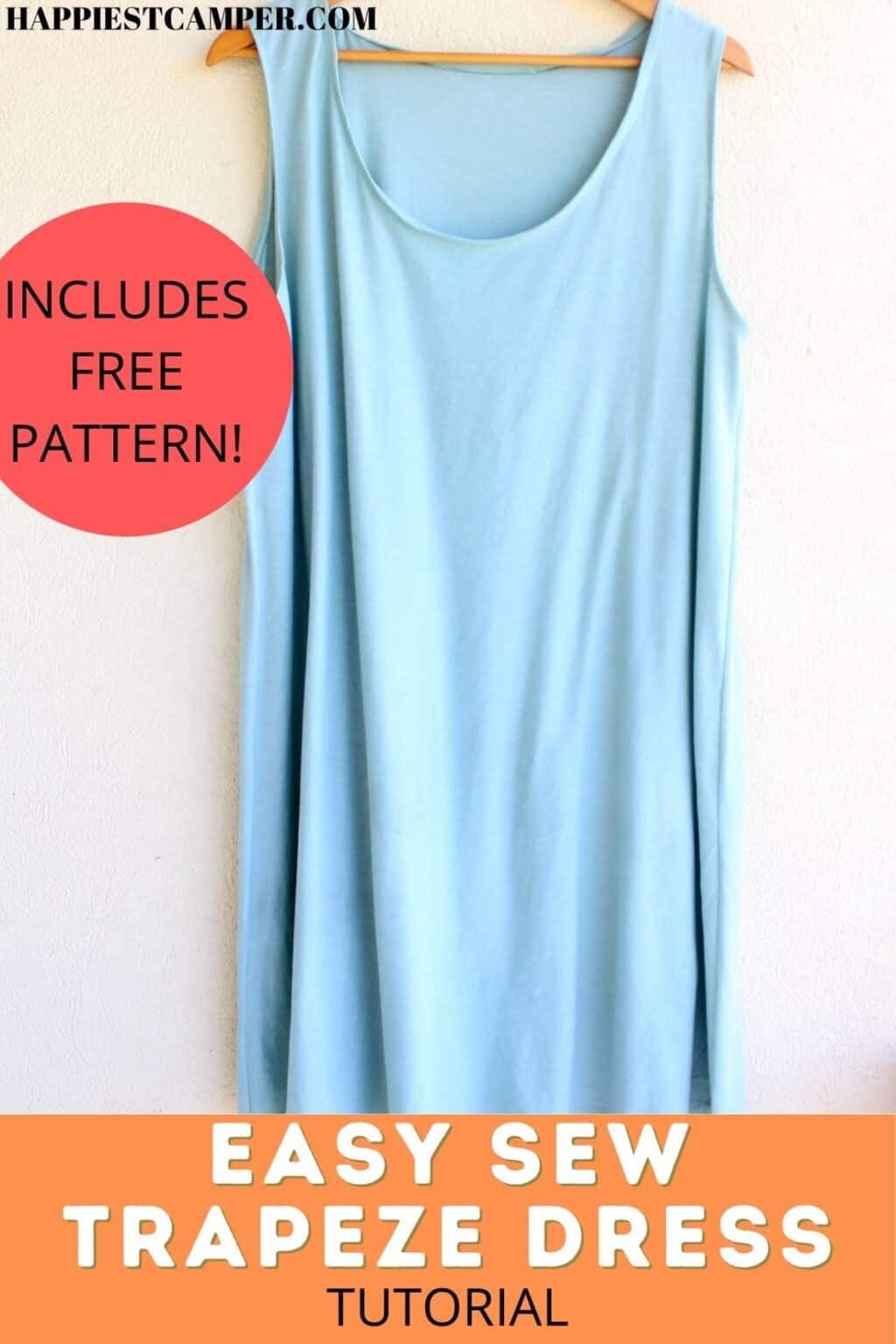 How To Make A Trapeze Dress With Free Pattern