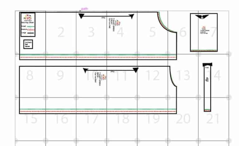 How To Sew A T-Shirt Dress With Free Sewing Pattern