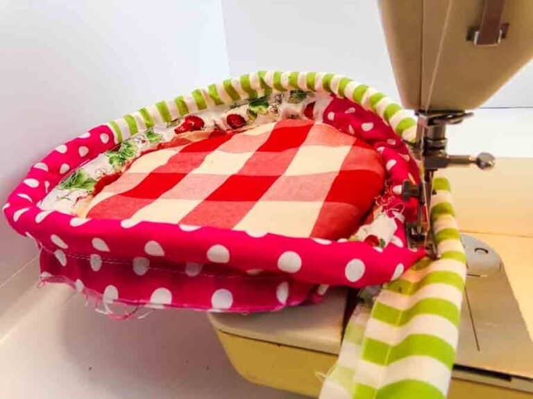 How To Make A Scrap Fabric Bowl