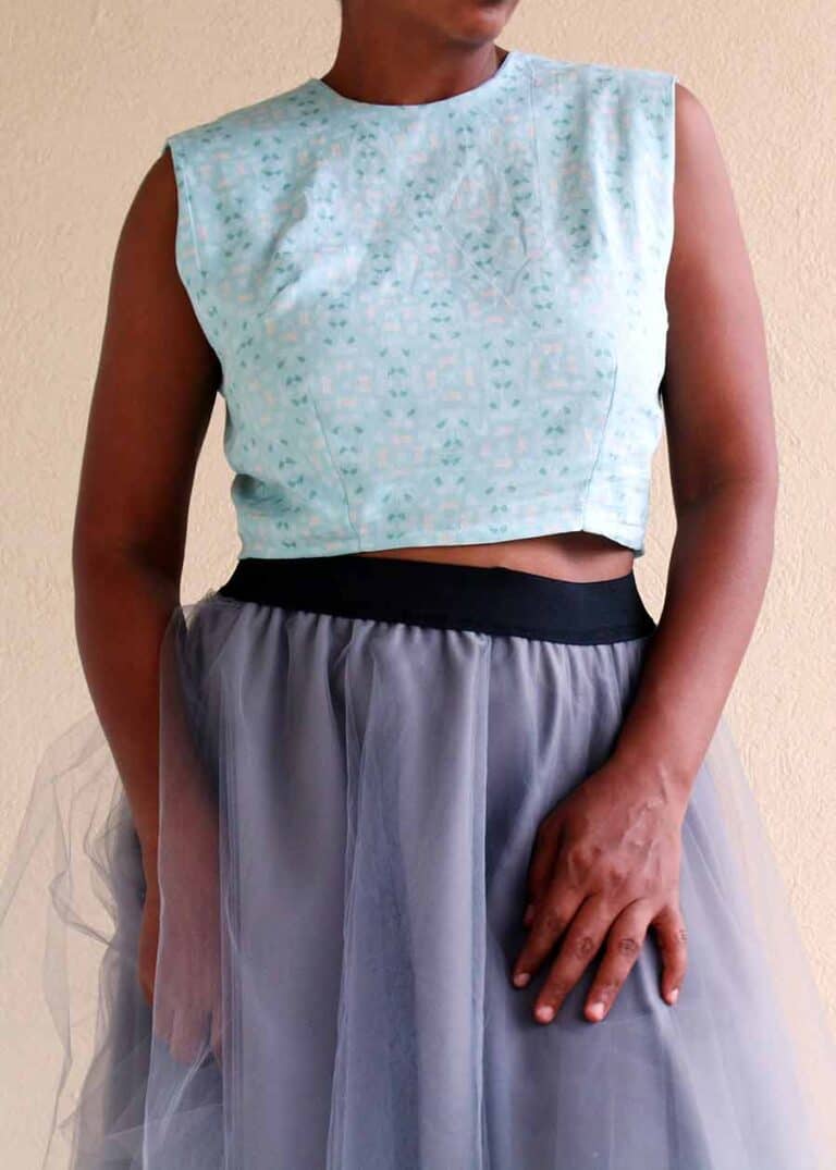 How To Sew A Crop Top With Free Pattern