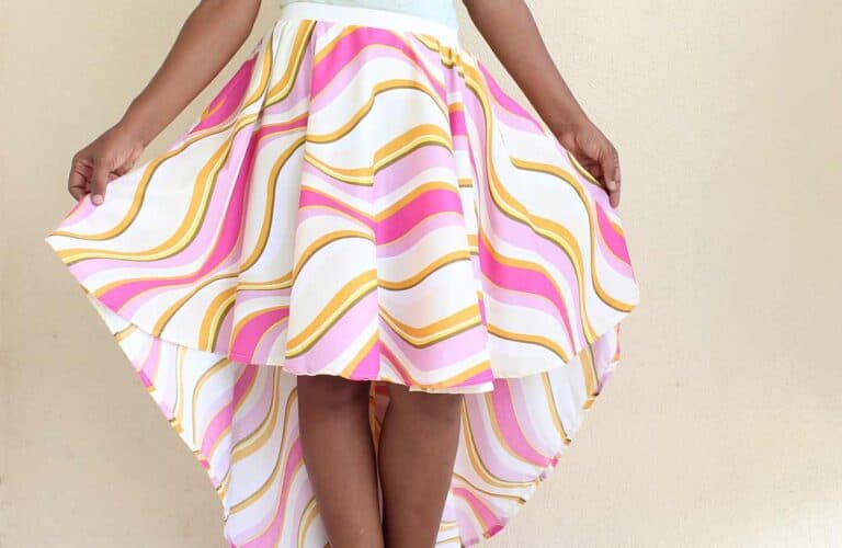 How To Make A Fishtail Skirt With Free Pattern