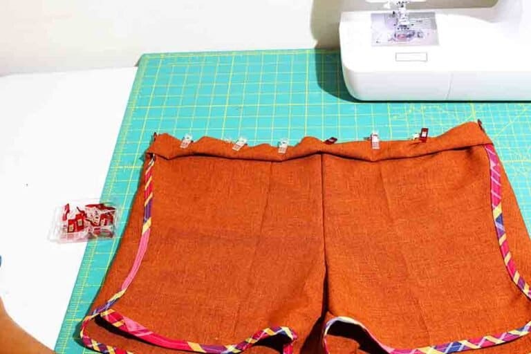 How to Sew Gym Shorts - Printable Sewing Pattern