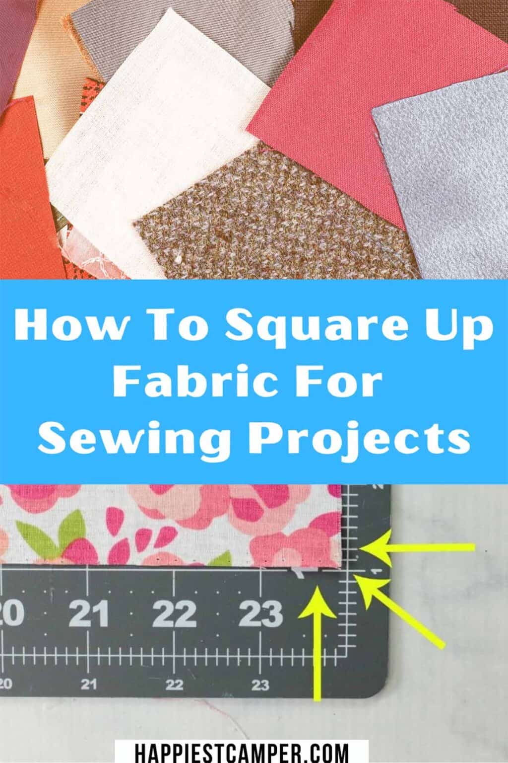 How To Square Up Fabric For Sewing Projects