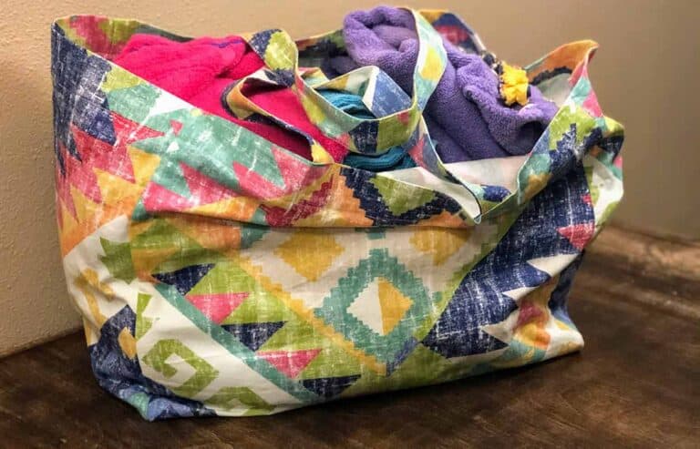 How To Make A Large Beach Bag