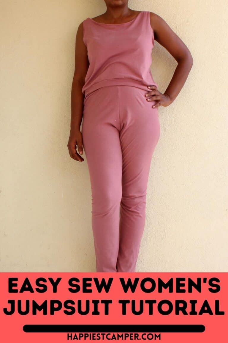 Free Women's Jumpsuit Pattern & Sewing Tutorial