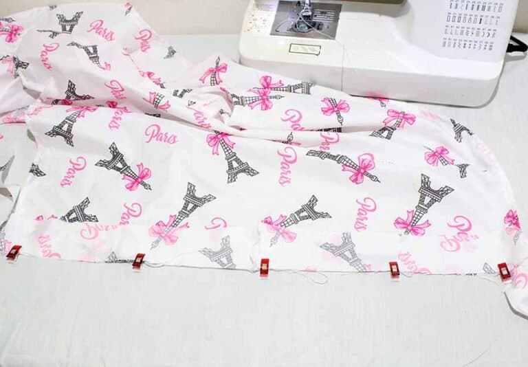 How To Make A Wrap Top With Printable Pattern
