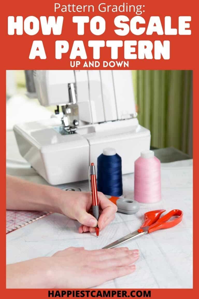 Pattern Grading - How to Scale a Pattern Up and Down!
