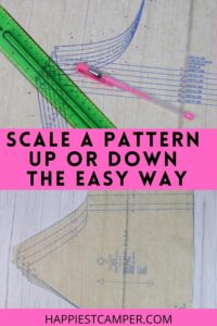Pattern Grading - How to Scale a Pattern Up and Down!