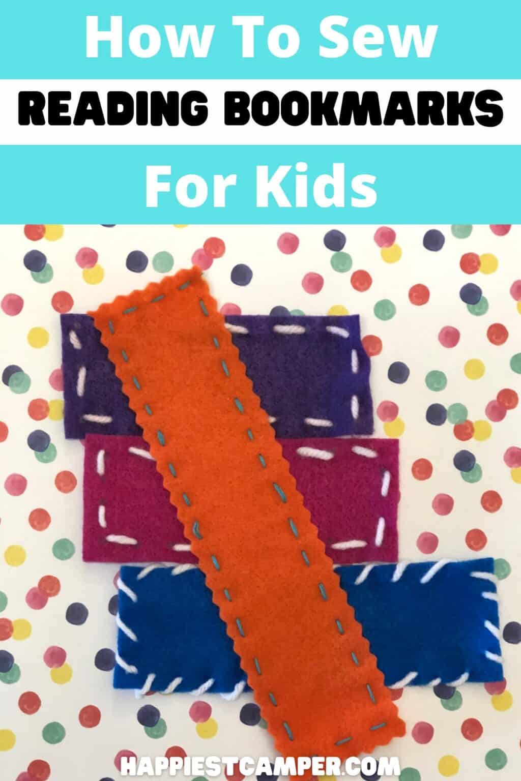 How To Sew Reading Bookmarks For Kids