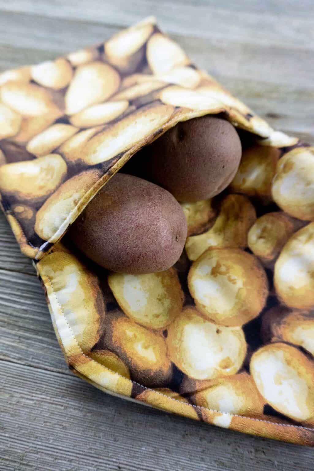 How To Make A Microwave Potato Bag The Easy Way
