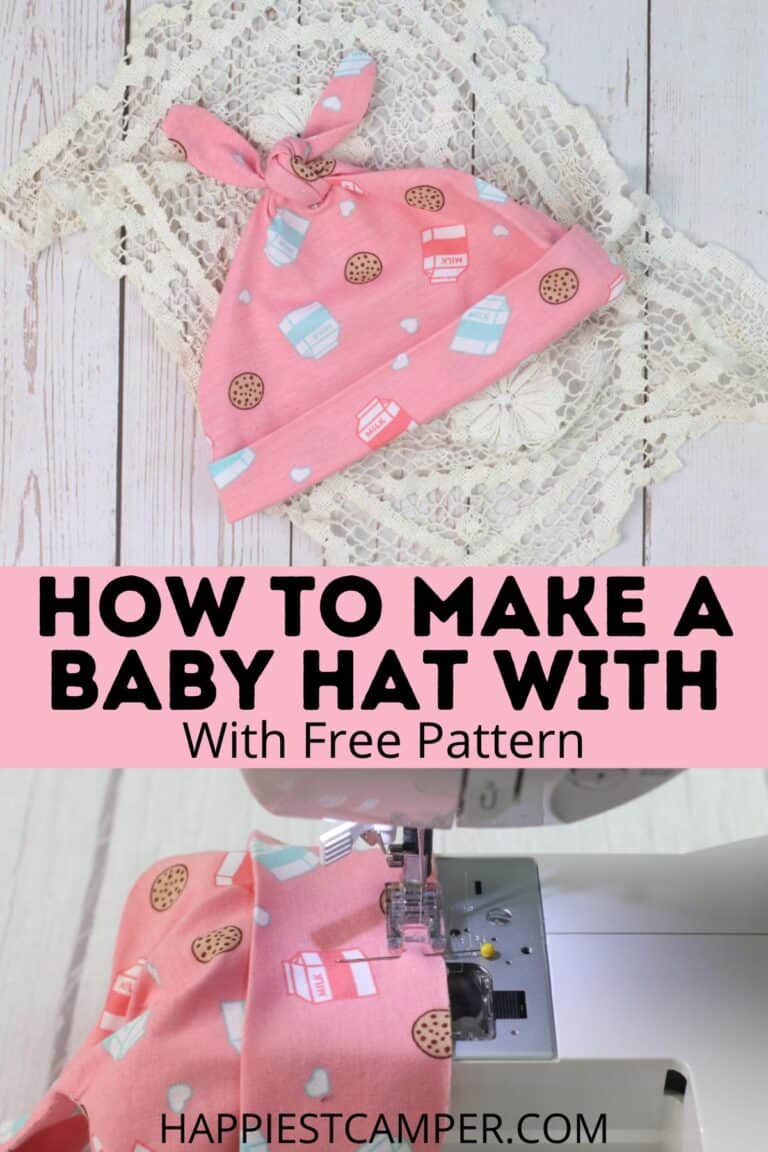 How To Make A Baby Hat with Free Printable Pattern
