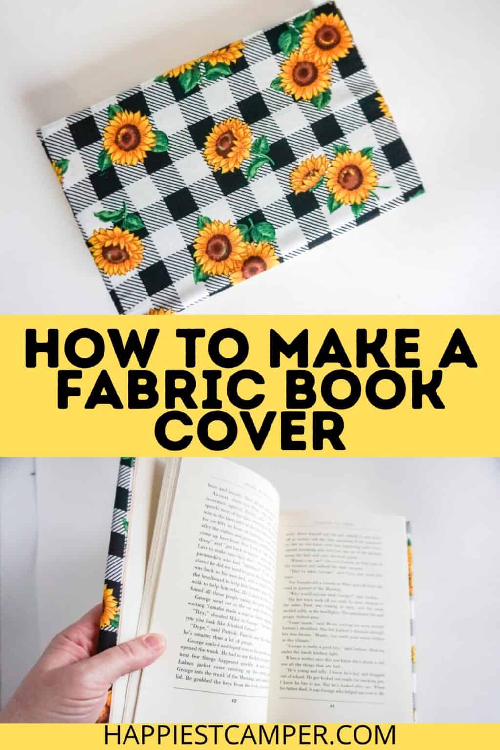 How To Make A Fabric Book Cover